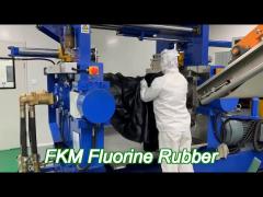 Hojas de caucho blanco FKM caucho fluorado con resistencia al desgarro ≥ 8Mpa