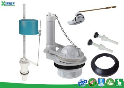 China 3 inch flapper toilet repair kits with chrome plated tank lever front mounted for sale