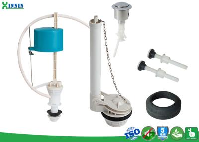 China Toilet Cistern Fittings With Simple Fill Valve And Flapper Flush Valve for sale