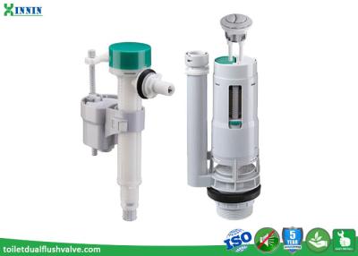 China Bottom Entry Fill Valve Toilet Cistern Fittings With Dual Flush Valve And Side for sale