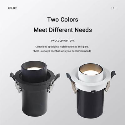 Quality Embedded Telescopic Adjustable Angle LED Spotlight for Home Entrance and Living for sale