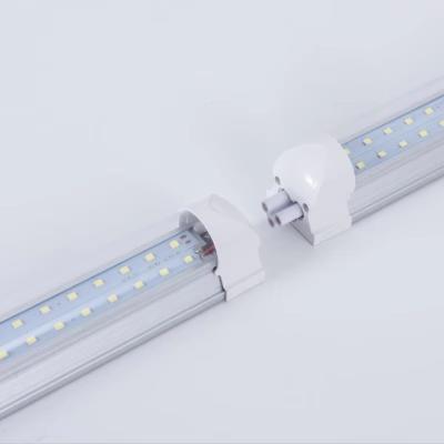 China IP44 Rated 4ft 25w Integrated T8 Tube Lights 2500lm Shop Lights with High CRI Ra 90 for sale