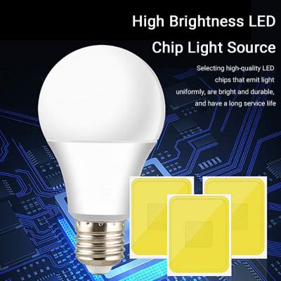 China Switch Mode DC 12-60V Low-Voltage LED Light Bulb 3W-15W Power E27 Base 6500K PC Material for sale