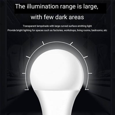 China Switch Mode DC 12-60V Low-Voltage LED Light Bulb 3W-15W Power E27 Base 6500K PC Material for sale