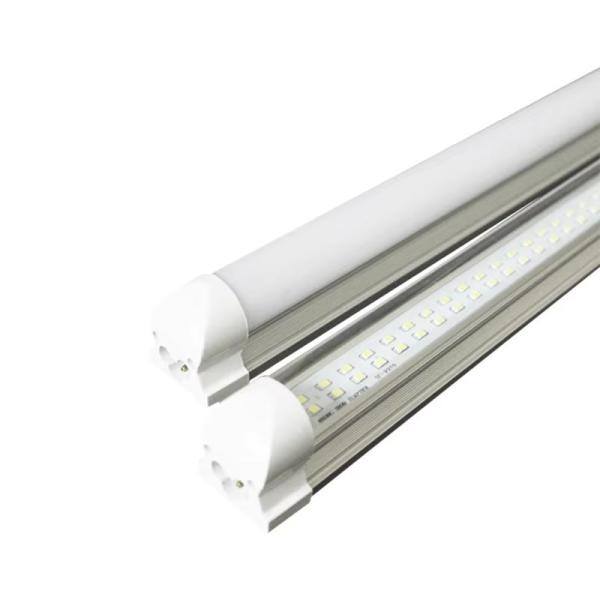 Quality Residential 4ft T8 LED Tube Light Fixture Brightest Double LED for Office Warehouse for sale