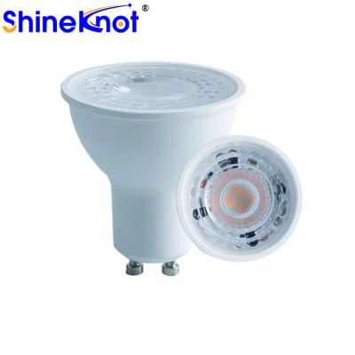 China 7W Ceiling Downlight Housing Plastic Aluminum Gu10 Lamp Bulb Led Spotlight for Dining for sale