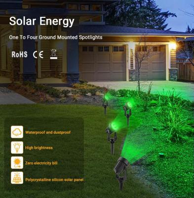 Quality IP65 Solar Lawn Lights LED Outdoor Landscape Garden Solar Powered Highlight for sale