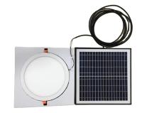 Quality 30W Led Latest Bright Power Saving Indoor Solar Panel Lamp for Bedroom and for sale