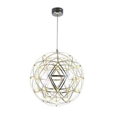 Quality 28 KG Modern Pendant With Starry Sky Spark Ball Round Fireworks Planet Art for sale