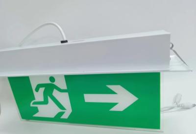 Quality 3W Hanging Evacuation Emergency Embedded Exit Led Emergency Warning Light for sale