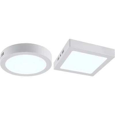 Home Office LED Square Panel Light 6W 12W 18W 24W with Changeable Frame 85-265Vac