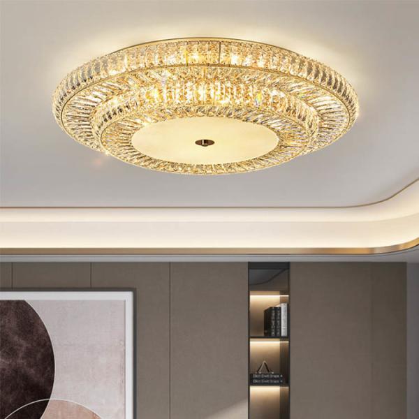 Quality Switch Control LED Crystal Ceiling Light for Home Decorations in Hotel or Dining Room for sale