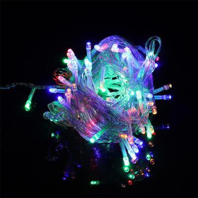 China LED Full Sky Star 50M Christmas Light String Plug-in PVC Transparent Wire for Landscape for sale