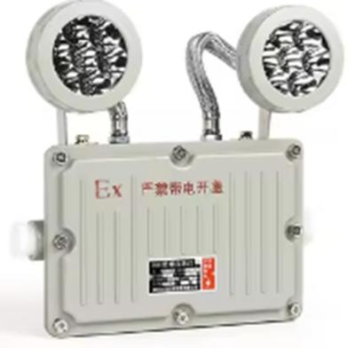 China 180Mins Explosion-proof Fireproof Petroleum Petrochemical Chemical Coal 2*3W Double LED Head Exit Sign Emergency Light for sale