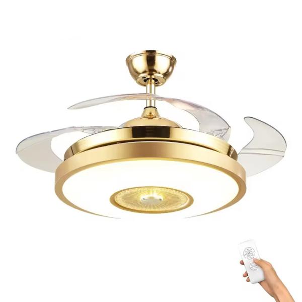 Quality LED Light Invisible Ceiling Fan Lamp for Energy-saving and Eco-friendly Lighting for sale
