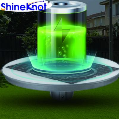 China Solar Garden Lamp 20W LED Post Top Light with PC Shell and Polysilicon Solar Panel for sale