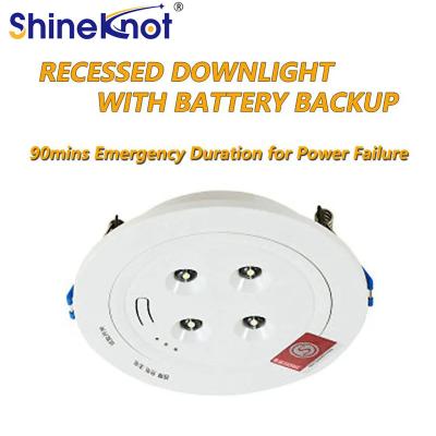 China 5W 1.2V Rotating Emergency Light Cold White 6500K Rechargeable for Household Security for sale