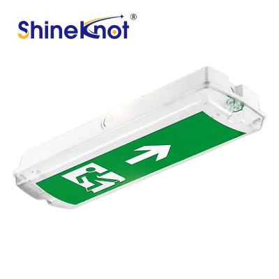 China 3W LED Exit Automatic Emergency Light with ABS Material and Ni-CD 3.6V 1500mAh Battery for sale