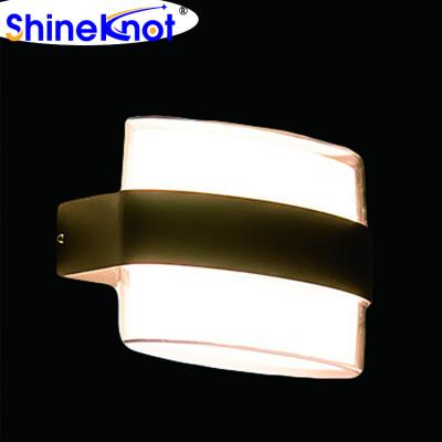 China 2*5W Double Head Flat Aluminum Shell Abs Lamp Shade Led Wall Light Product Weight 0.52kg for sale