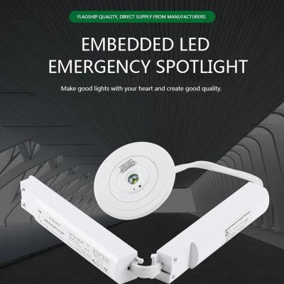 China LED Bulb Type 3W Rechargeable Backup Emergency Ceiling Lights for Home Security for sale