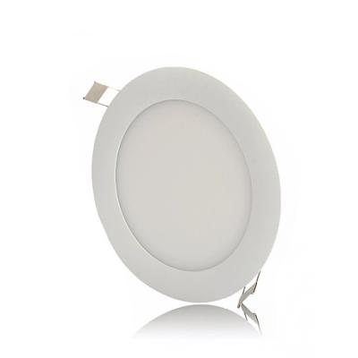 0.2kg 9W Ultra-Thin Panel Lights with Three-Color Dimming Round Design 150*150mm Size