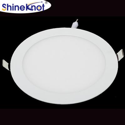 Quality 0.2kg 9W Ultra-Thin Panel Lights with Three-Color Dimming Round Design 150*150mm for sale