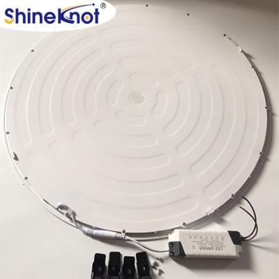 Quality 0.2kg 9W Ultra-Thin Panel Lights with Three-Color Dimming Round Design 150*150mm for sale
