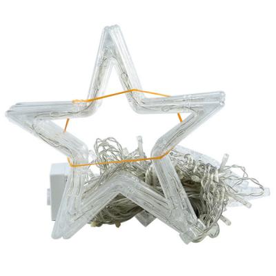 China AC200-240V Plug-In Model PVC Transparent Wire LED Light String For Birthday Atmosphere for sale