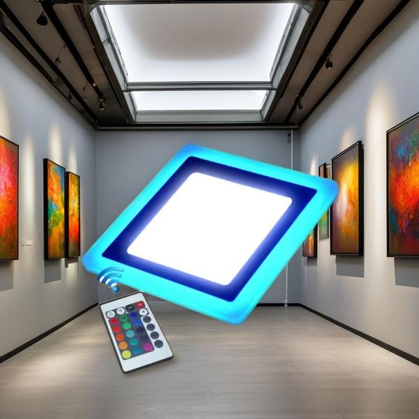 Quality AC 85-265V Input Voltage Slim Square Recessed Mounted LED Panel Light for Household for sale