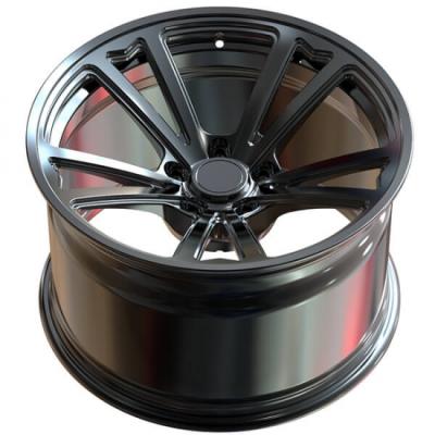 China Black Chrome Concave Wheels for aftermarket for sale