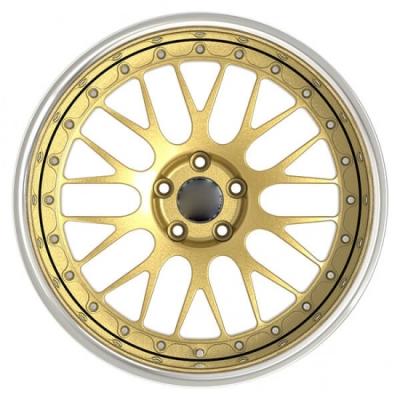China Custom Three-piece Rims 19x14 Deep Dish Wheels for sale