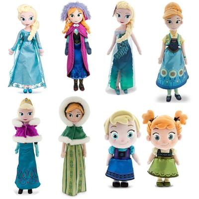 China Os desenhos animados macios congelados dos brinquedos do luxuoso de Ana e de Elsa Disney encheram a boneca 20 polegadas à venda