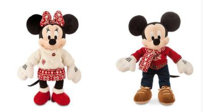 Cina La peluche di Disney di modo gioca il Natale Mickey e Minnie Mouse 40cm in vendita