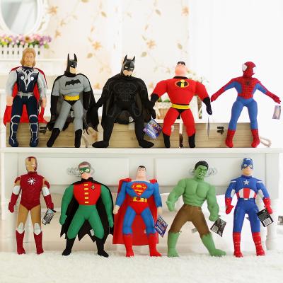 China EN71 Cartoon Plush Toys Batman Steel Superman Justice League Avengers for sale