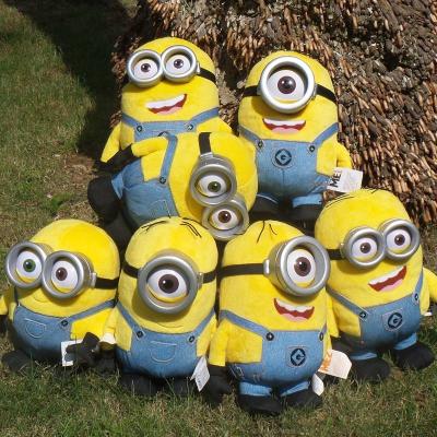 Cina servi dei giocattoli della peluche del fumetto di 20cm con l'occhio 3D per la macchina del giocattolo di vendita della gru in vendita