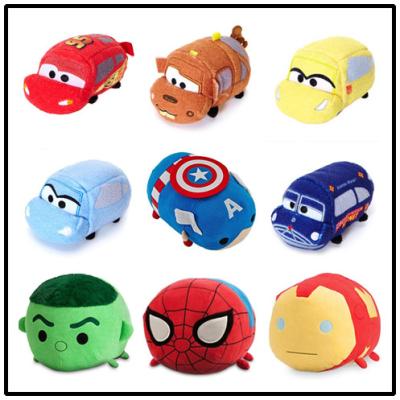China Os carros originais novos dos pilotos da barata de Disney brincam 3 brinquedos do luxuoso dos desenhos animados de Tsum Tsum 10cm à venda