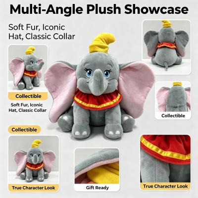 China Cute Dumbo Stuffed Animal Disney Character Plush Toys For Kids Gift And Collectors for sale