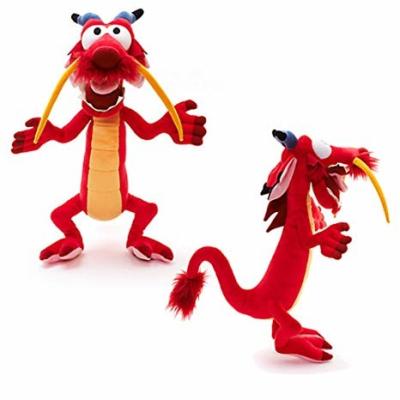 China Nieuw het Beeldverhaal Zacht Stuk speelgoed van Disney Origineel Mushu Pluchespeelgoed 30cm Te koop