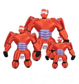 China Children Cartoon Plush Toys Big Hero 6 Baymax Mech Action Figure for sale