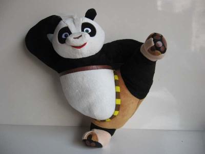Cina Giocattoli farciti fumetto sveglio di posa di scossa del panda di Kungfu per la raccolta in vendita