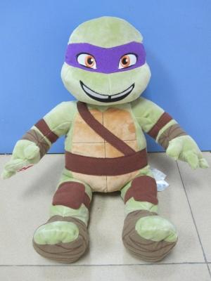 中国 詰まる大きいブラウンの十代の突然変異体の Ninja のカメの漫画はプラシ天のおもちゃをからかいます 販売のため