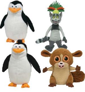 Cina 20cm piccoli il Madagascar 3 animali farciti svegli del giocattolo della peluche di Mortt in vendita