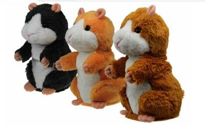 Cina Giocattoli della peluche di musica del topo del criceto dei bambini, animali farciti dell'infante elettronico in vendita