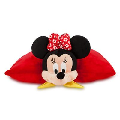 中国 プラシ天の ミッキー の頭部が付いているディズニーかわいい ミッキー Moue のクッションそして枕 販売のため