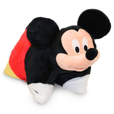 中国 プラシ天の ミッキー の頭部が付いているディズニーかわいい ミッキー Moue のクッションそして枕 販売のため