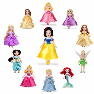 China de Prinsesdoll van 12 duimdisney Beeldverhaal Gevuld Speelgoed voor Jonge geitjes, Kinderen Te koop