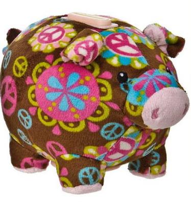 China 18cm Cute Pig Piggy Bank Moneky Bank Stuffed Plush Toy For Coin Collection for sale