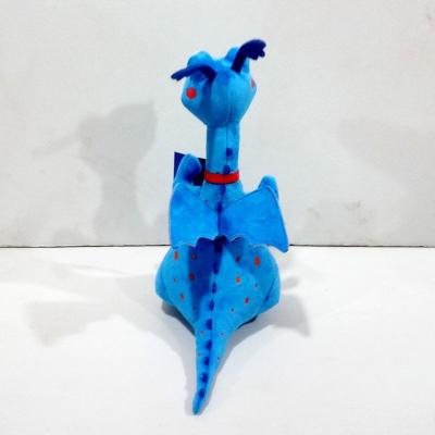Cina giocattoli della peluche farciti fumetto blu sveglio del drago del documento McStuffins di 30cm Disney in vendita