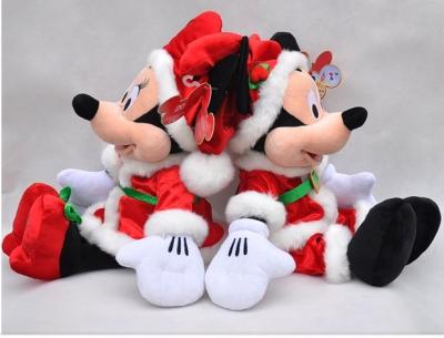 Cina Natale Mickey Mouse di Disney di modo 18inch e giocattoli della peluche di Minnie Mouse in vendita