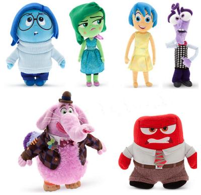 China Lovely Disney Inside Out  Disgust  Soft Dolls Cartoon Plush Toys For Collection for sale